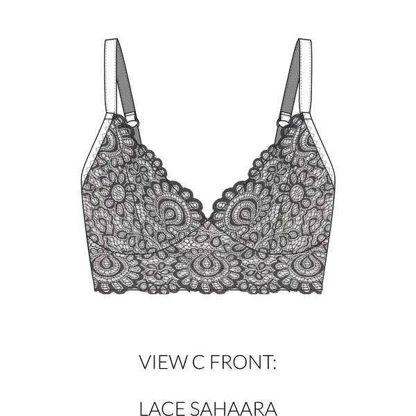 Sahaara Downloadable Bra Pattern Bra Builders