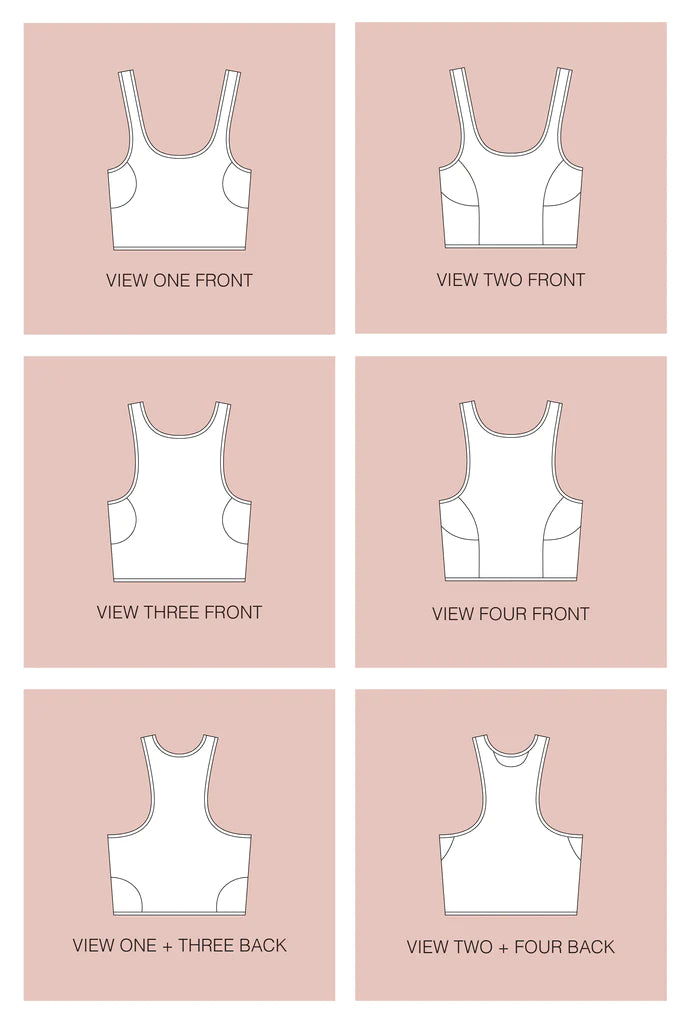 Sophie Hines Axis Tank Pattern - Paper – Bra Builders