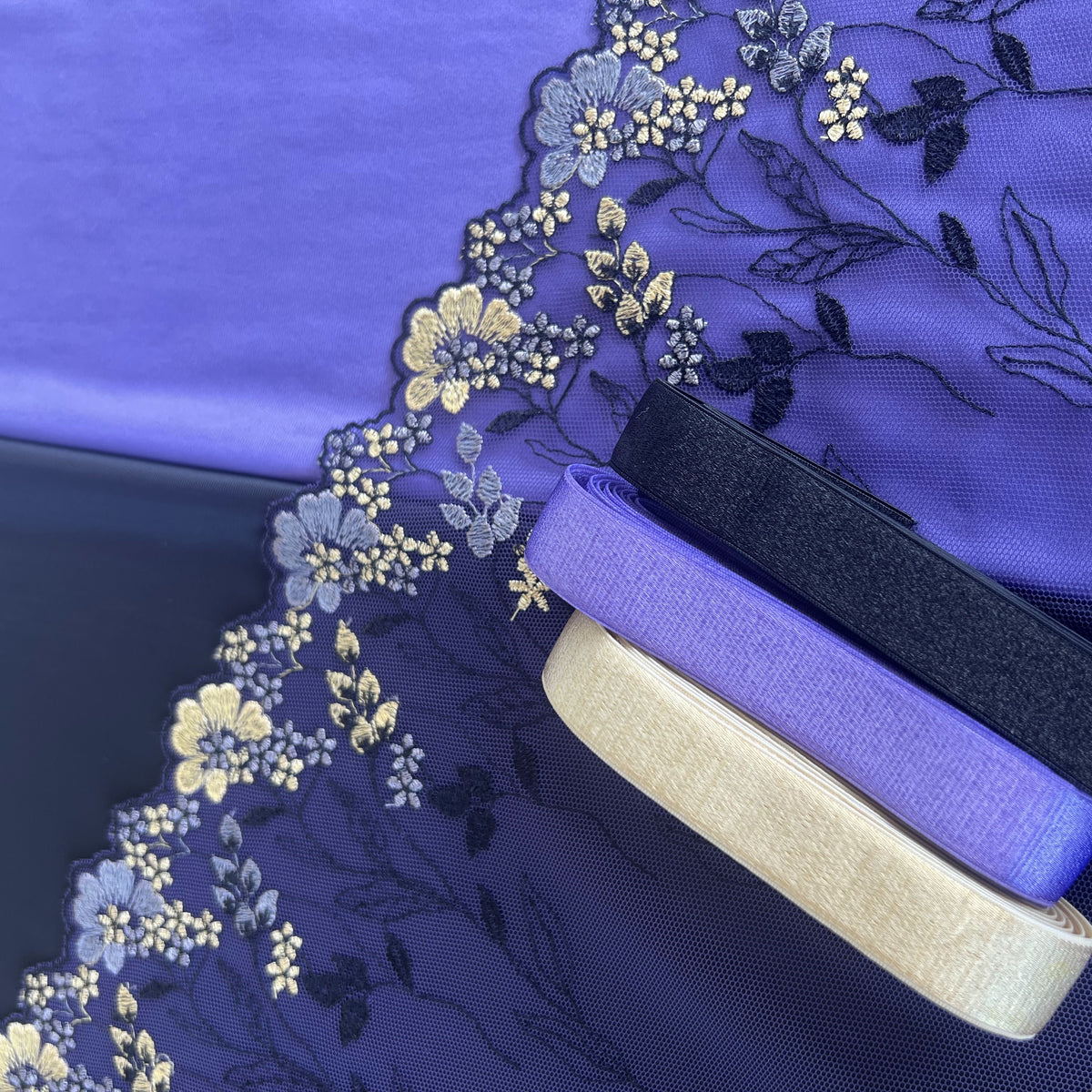 Black Tie Affair Lace Bra Kit – Bra Builders