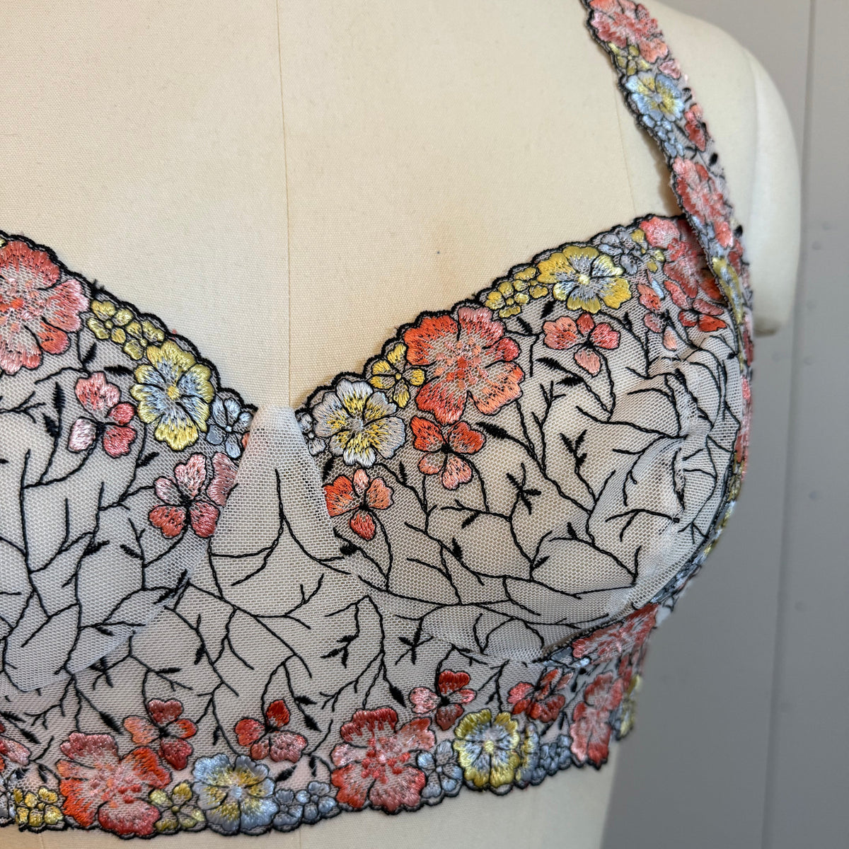 Bra Builders "Garden Party" Stretch Lace Bra Kit