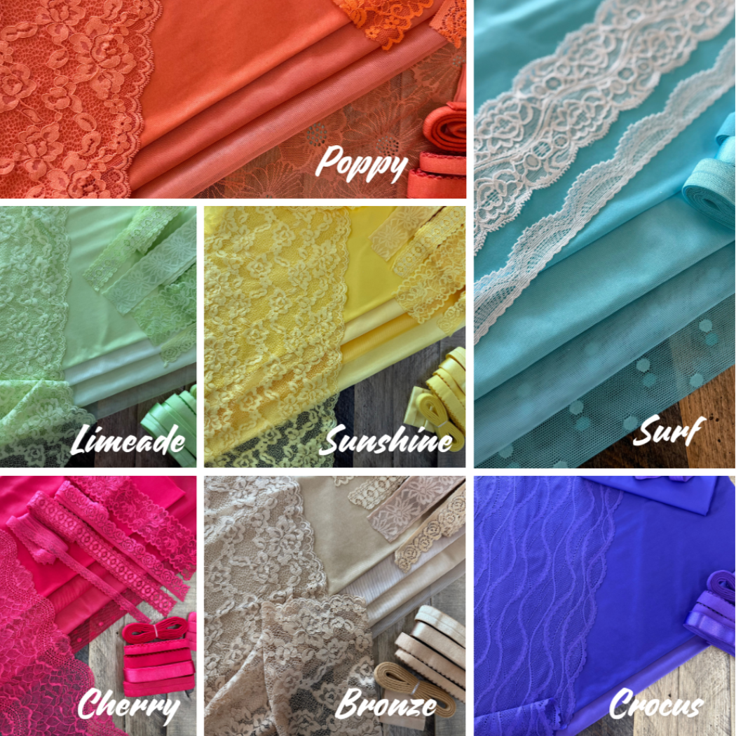 Bra Builders - Seasonal Palette Lace Bundle - Summer 2025