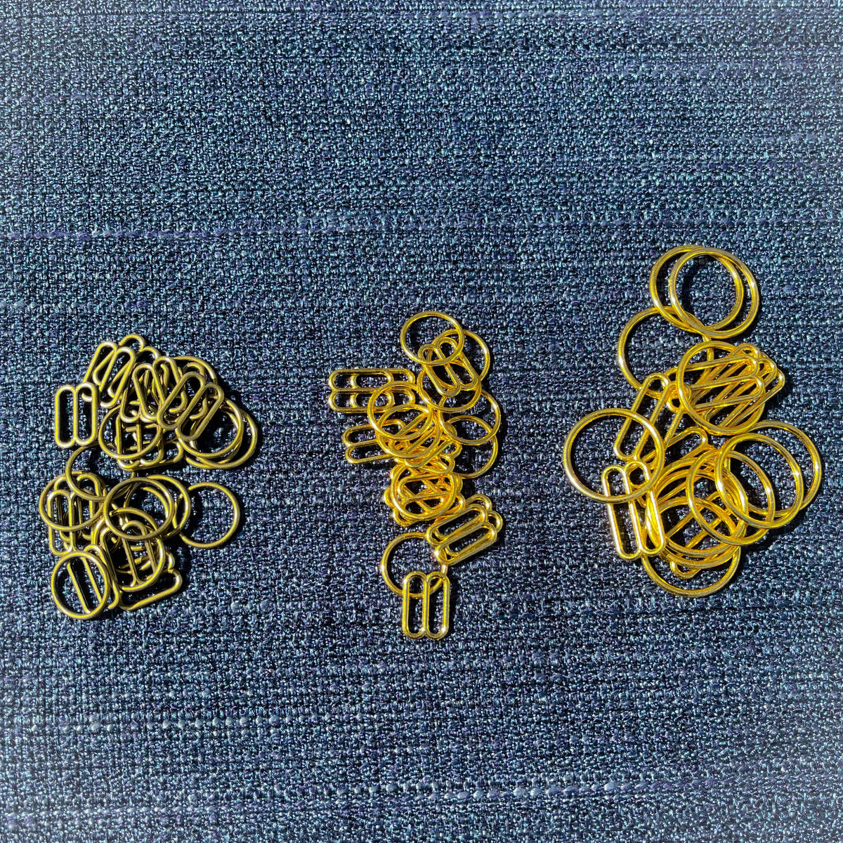 Limited Edition 1/2" Rings and Slides (Gold, Antique Bronze) – Bra Builders